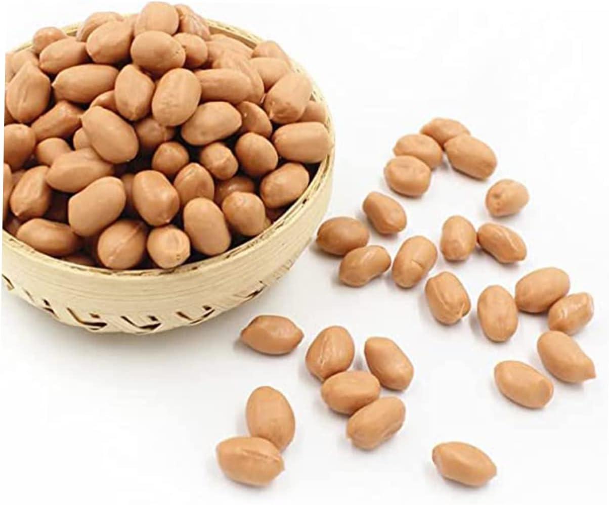 Ciieeo 1 Decorative Nut Model Simulation Fake Fruit Faux Groundnut ...