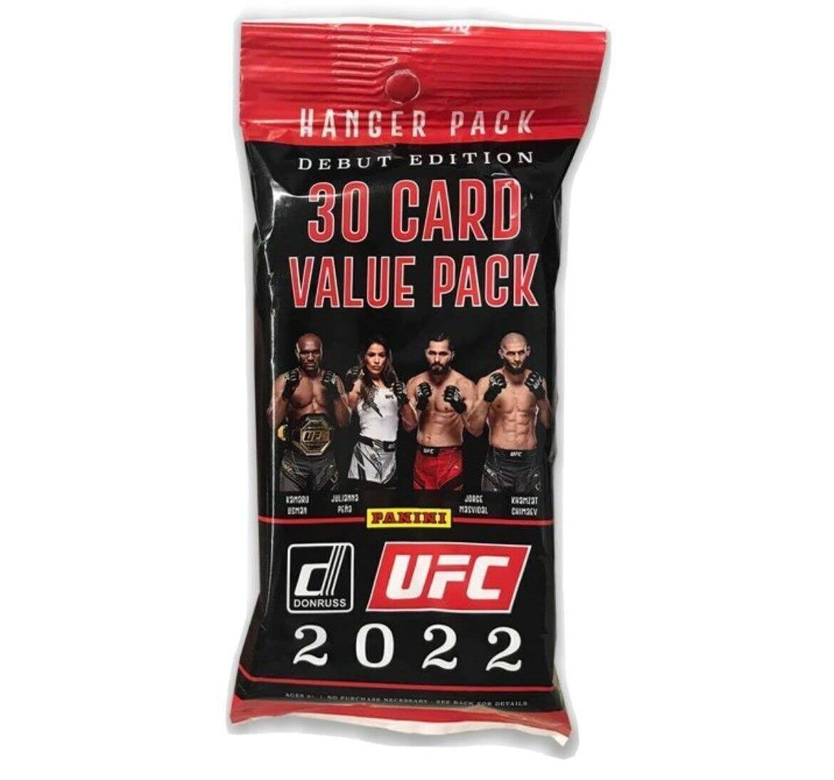 2022 UFC Donruss Debut Edition Hanger Pack - 30 Cards | Buy Now with ...
