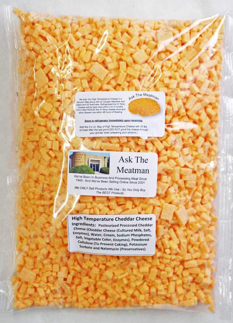 Premium High Temperature Cheddar Cheese - 5 lb. Bag | Buy Now with ...