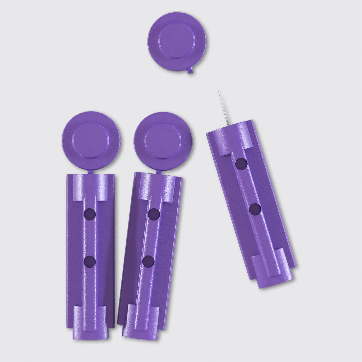 Ever Ready First Aid 30G Purple Lancets - 300 Count | Sterile Twist-Cap ...