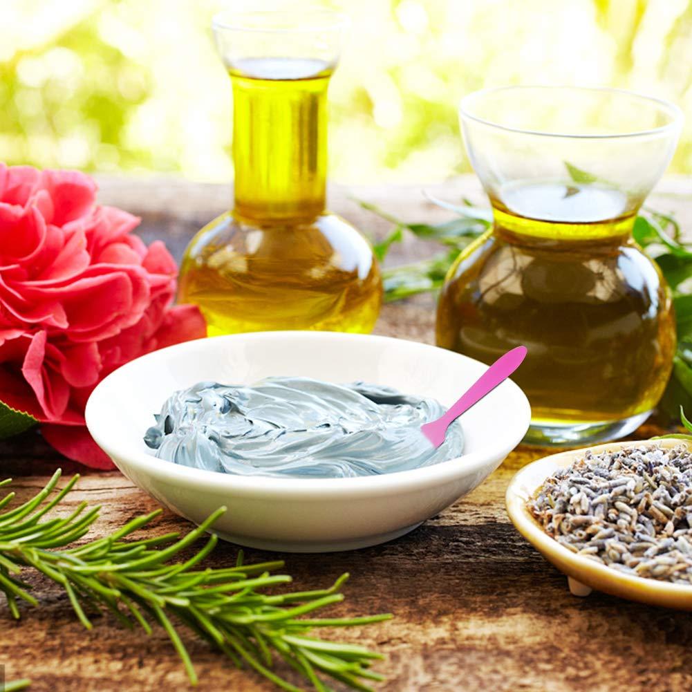 Accmor 150 Pack Mini Makeup Spatulas - Reusable Frosted Cosmetic Tip ...