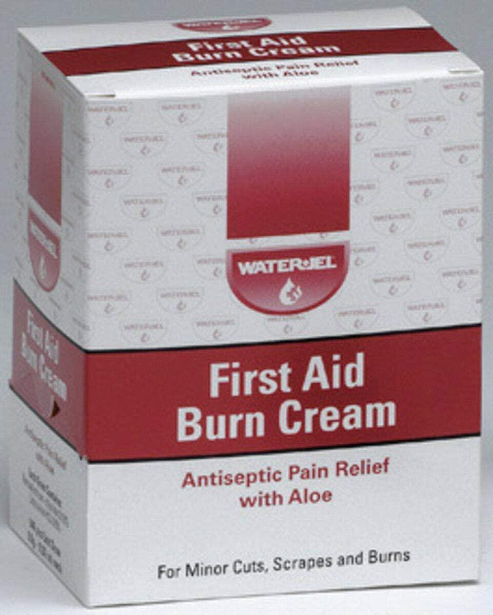 Antiseptic Burn Relief Cream - 0.9gm Packets (25 Pack) for First Aid ...