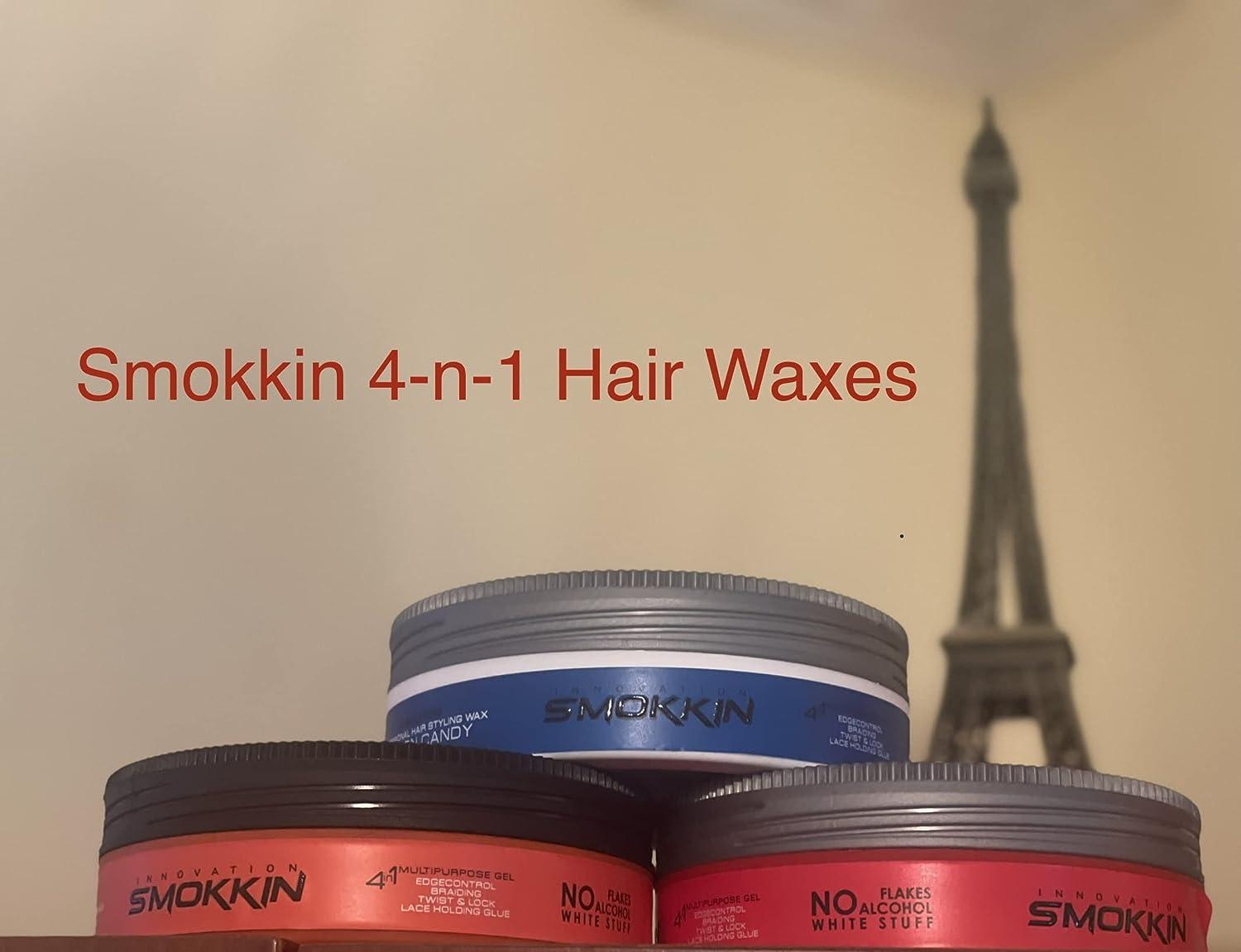 Smokkin Hair Gel 4 in 1 | Edge Control, Twist & Lock | 24 Hour Hold ...