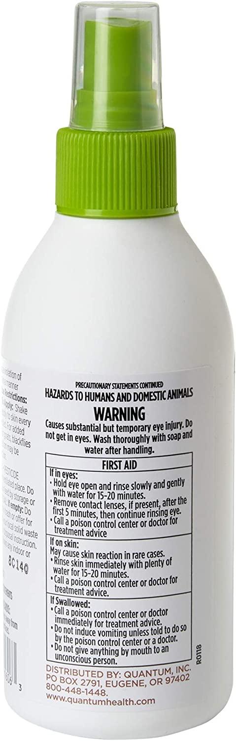 Quantum Buzz Away - Natural DEET-Free Insect Repellent with Citronella ...