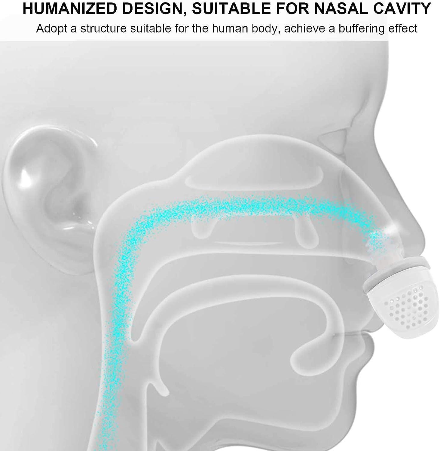 Anggrek Electric Nose Vents Plugs - Portable Silicone Air Purifier for ...