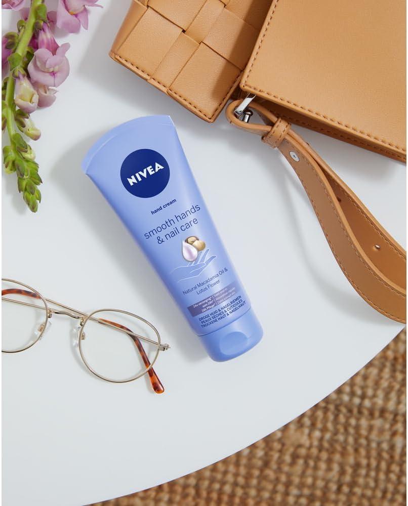 NIVEA Hand Cream Smooth Hands and Nail Protection 100 ml | Buy Now with ...
