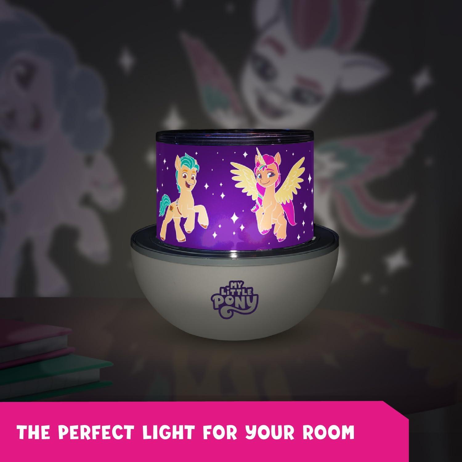 My Little Pony Projection Light - Interchangeable Scenes Night Light ...