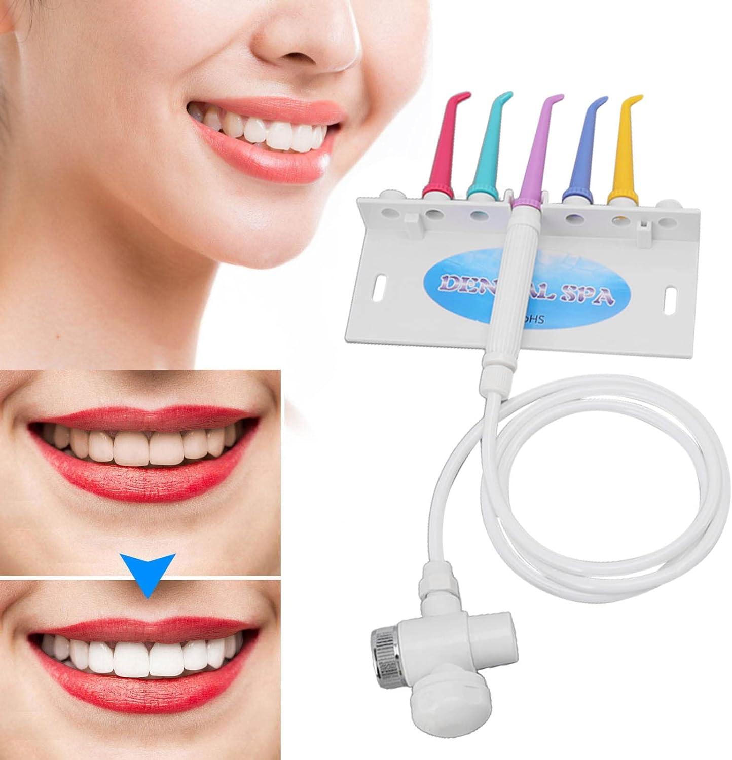 Non-Electric Mouth Shower - 5 Color Options for Home Tap | Dental Floss ...