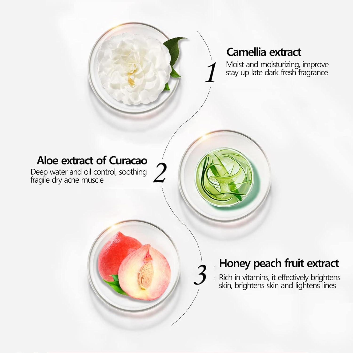 Peach Mud Rub Gel Exfoliating Body Scrub Cream for Smooth Skin | Buy ...