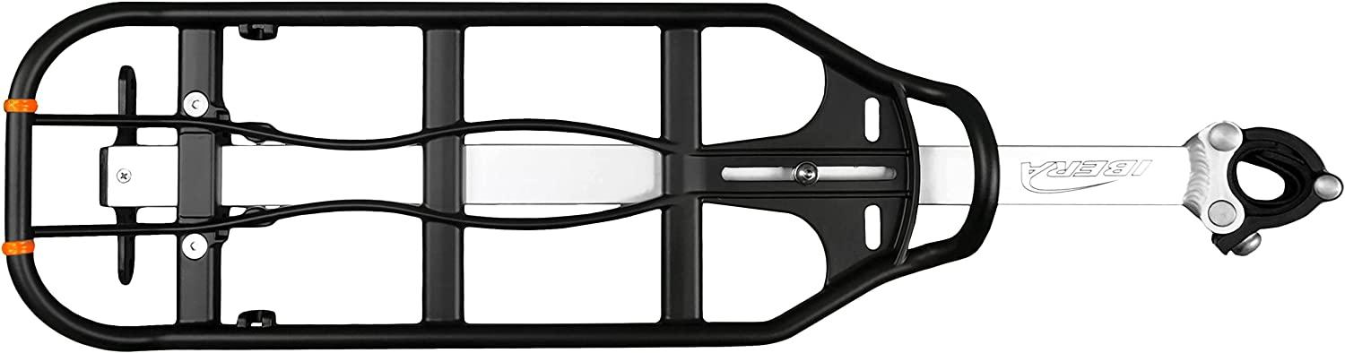 Ibera Bicycle Seatpost-Mounted Carrier Rack | Commuter Rack or Rack and ...