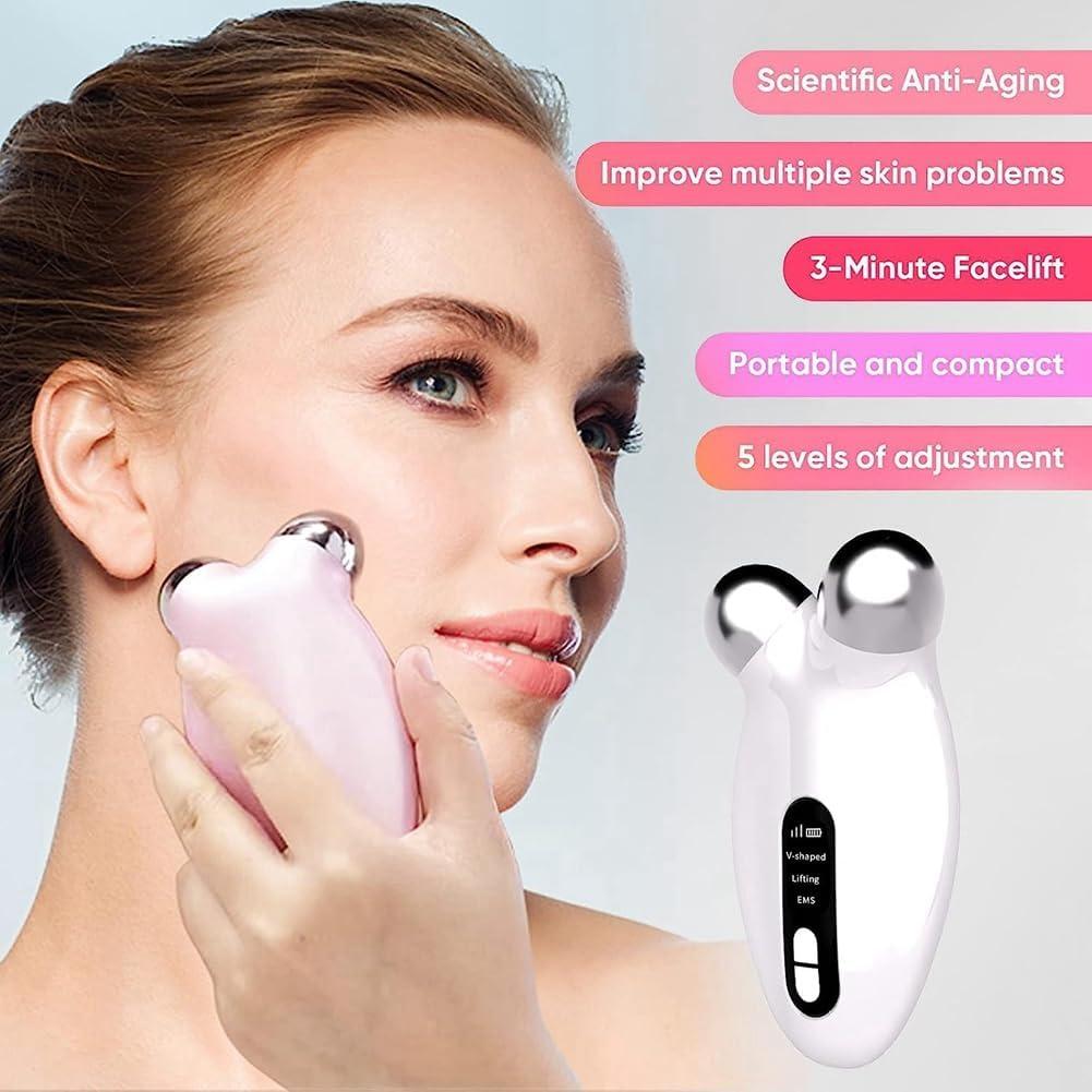 Yangmieai Microcurrent Device Lift the Face and Tighten the Skin USB ...