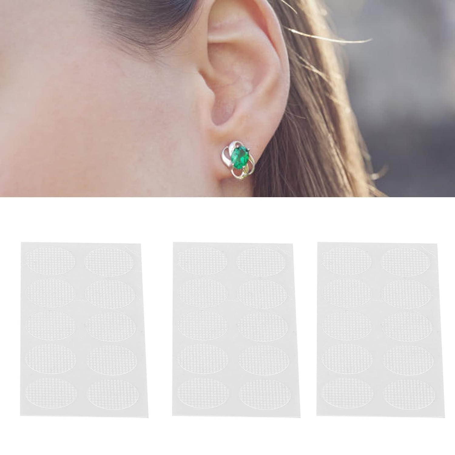 Ear Lobe Support Patches - Waterproof & Invisible, 30pcs for Earring ...