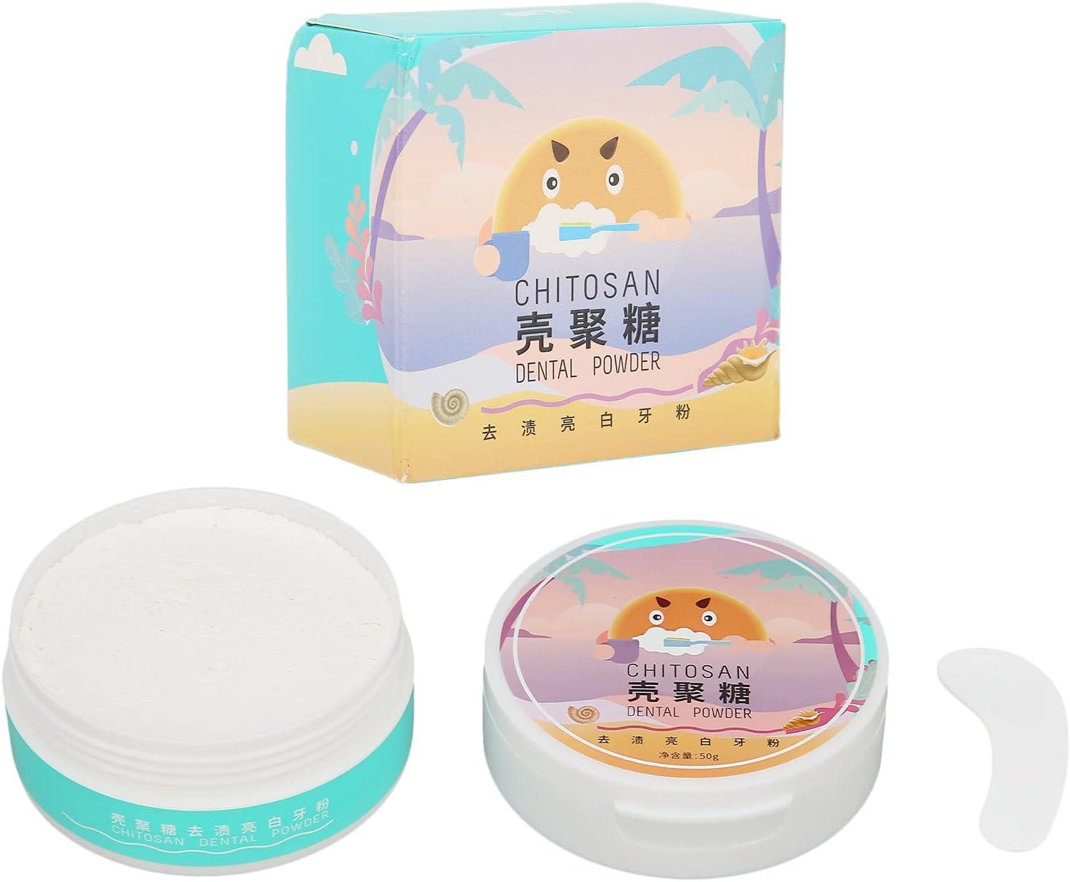 Chitosan Brightening Cleansing Tooth Powder 50g | Organic Teeth ...