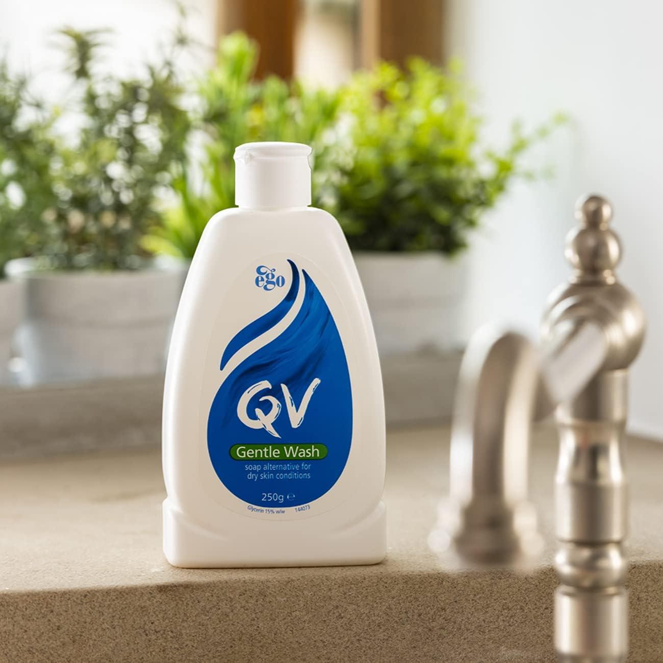 QV Gentle Wash 500g Soap-Free Moisturising Low Irritant PH Balanced ...