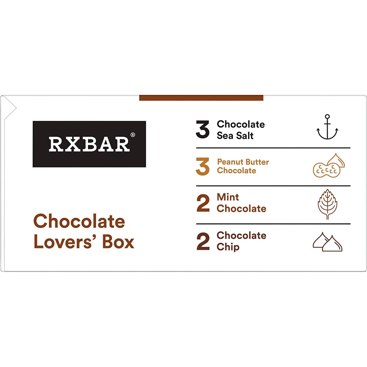 RXBAR Protein Bars 12g Protein Gluten Free Snacks Variety Pack ...