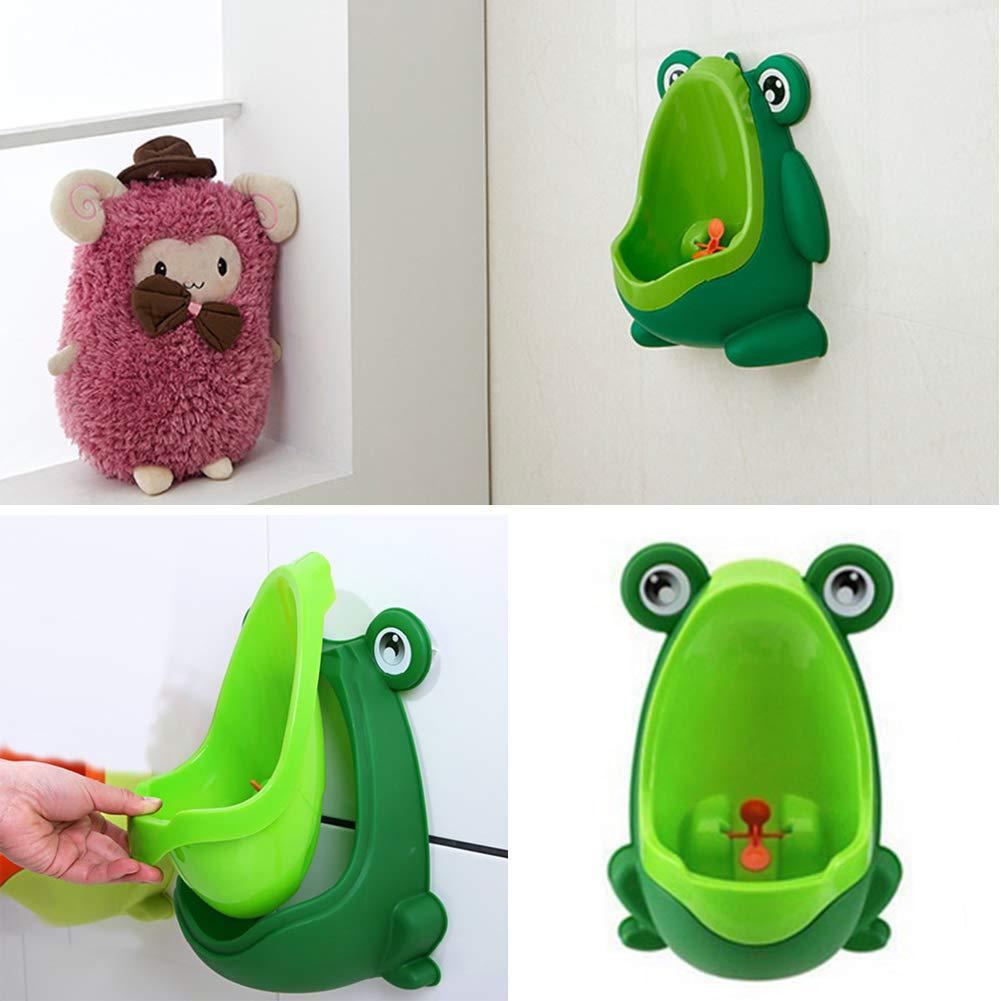 Frog Pee Training Urinal for Boys | Funny Aiming Target Frog Potty ...
