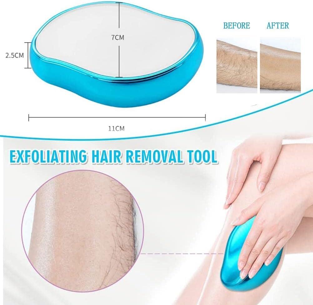 Crystal Hair-Wheeling Rubber - Magical Nano-Crystal Hair Remover for ...