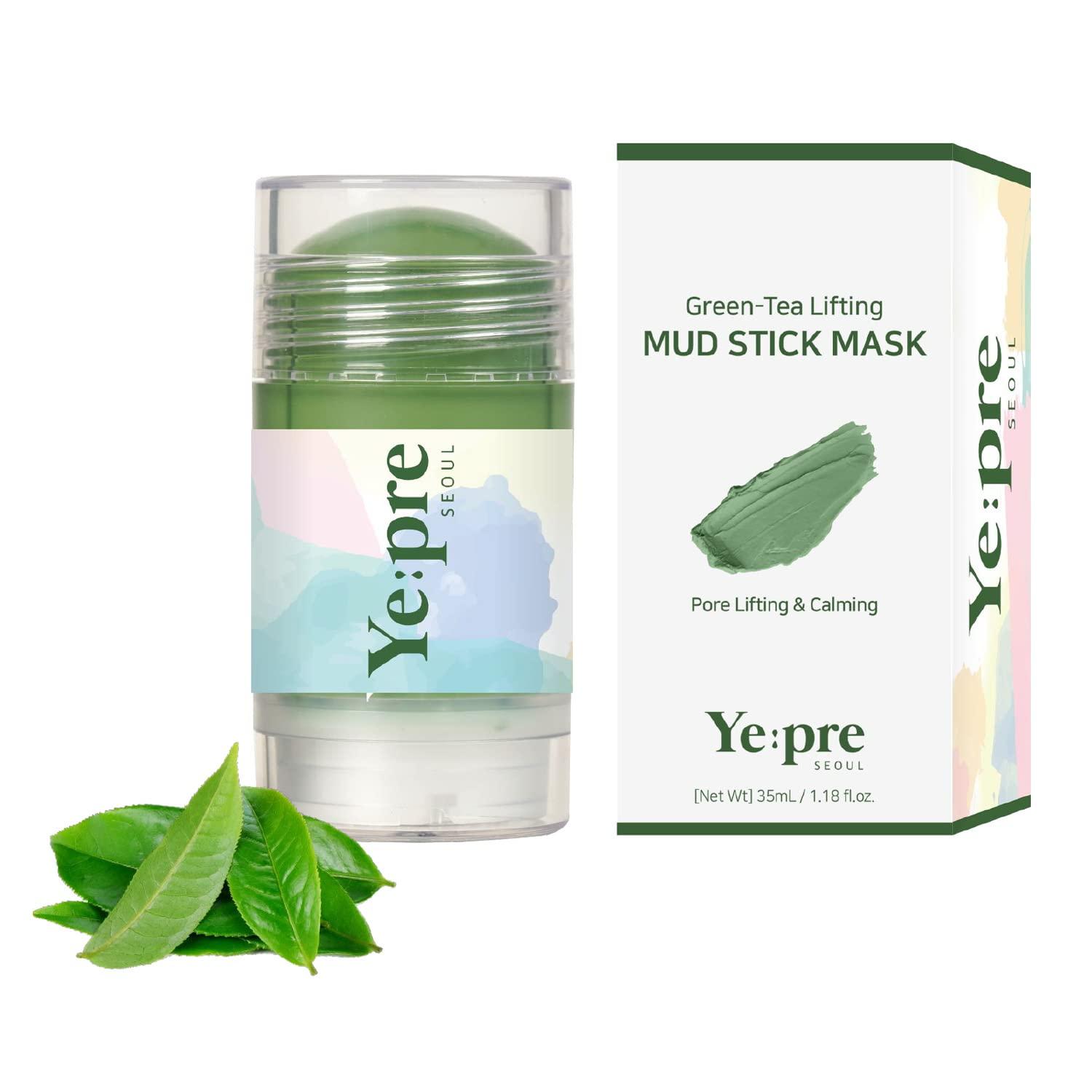 Buy Green Tea Lifting Mud Stick Mask - Pore Lifting & Calming Formula ...