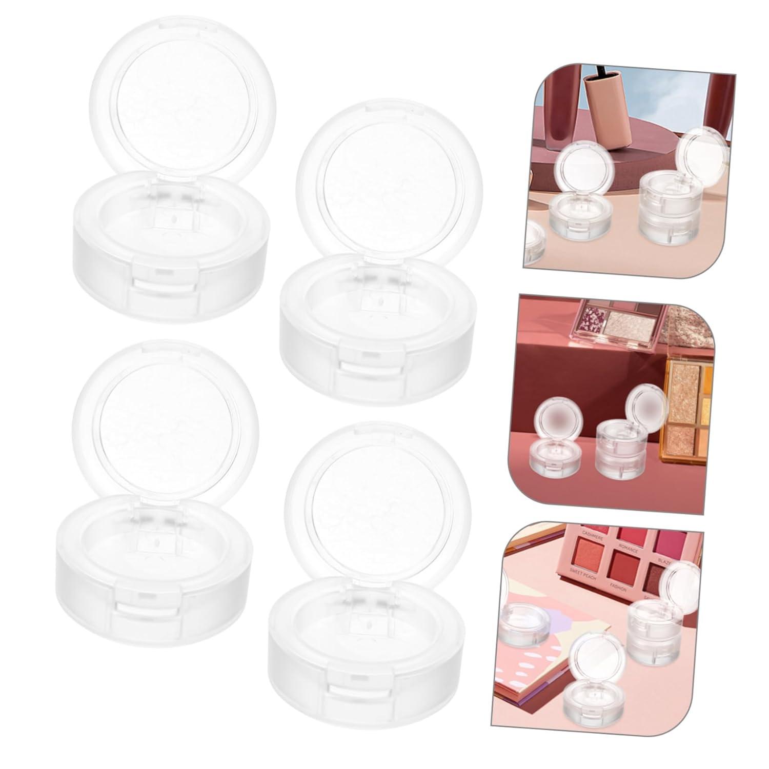 4pcs Empty Eyeshadow Palettes & Highlighter Cases - Perfect Makeup ...