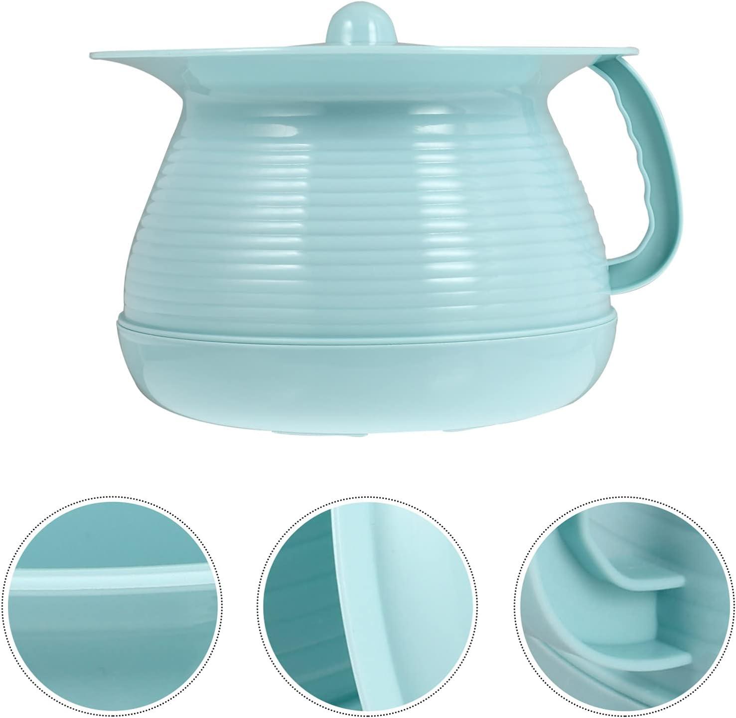 Portable Unisex Toilet Urine Pot with Lid Handle - Camping and Travel ...