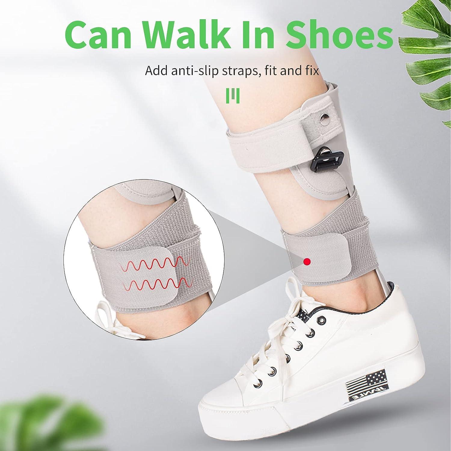 Comfortable AFO Foot Drop Brace Splint M-Right for Stroke Hemiplegia ...