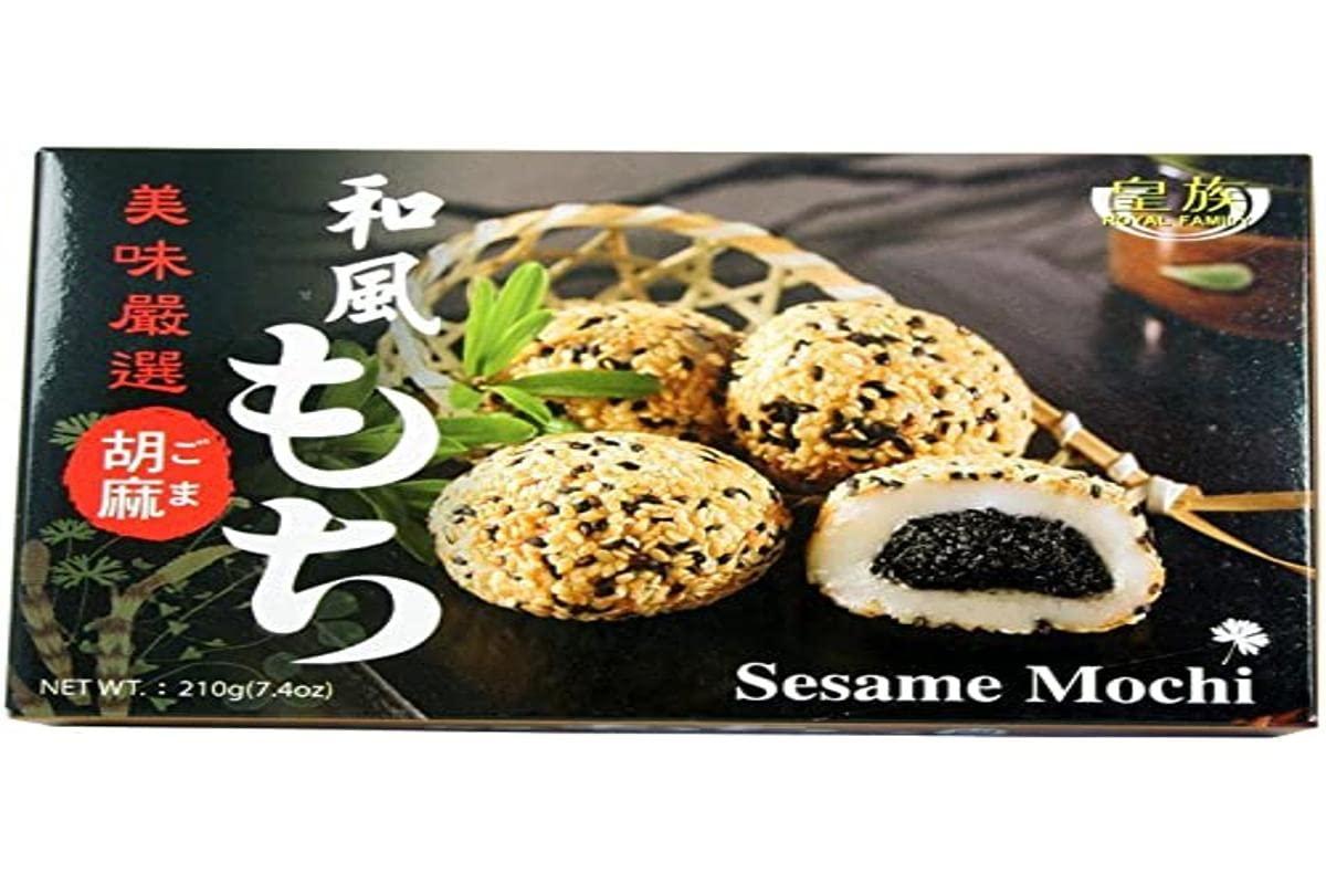 Royal Family Japanese Mochi Sesame 210g - Authentic Sesame Flavor - 7.4oz Pack - 1 Count | Buy ...