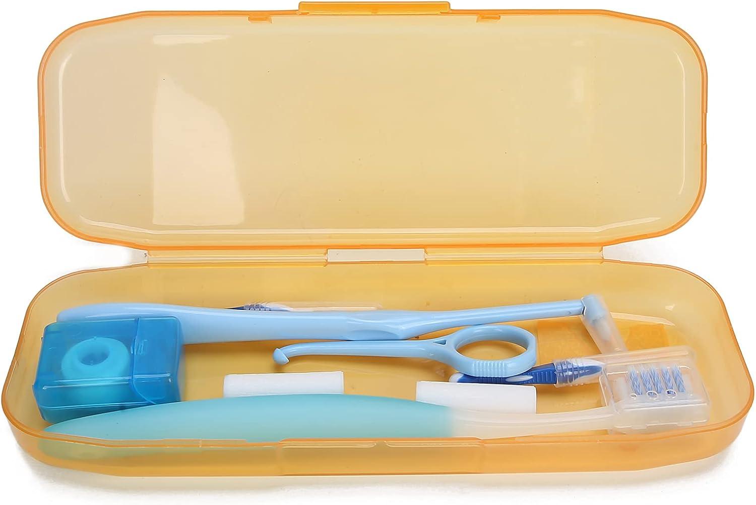Orthodontic Oral Care Set - Braces Cleaning Brush Interdental Brush ...