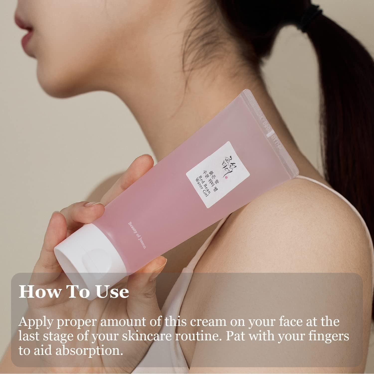Red Bean Water Gel 100ml - Hydrating Skincare Infused with Red Bean ...
