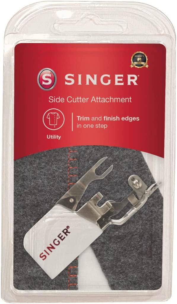 SINGER Side Cutter Attachment Presser Foot - Trims & Hems Edges with ...
