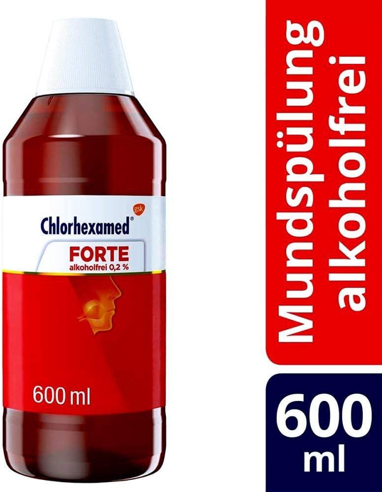 Chlorhexamed Forte Non-Alcoholic 0.2% - Antiseptic Oral Rinse with ...