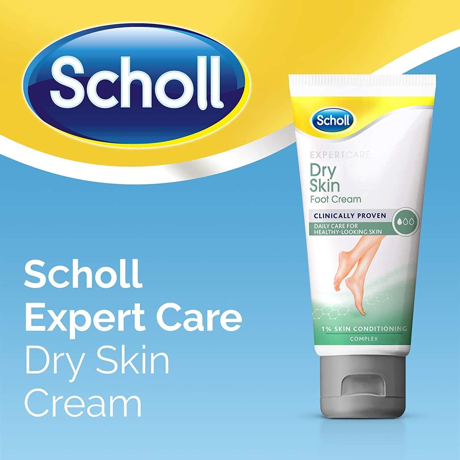 Scholl Dry Skin Foot Cream 75ml - Intense Moisturization for Dry Feet ...