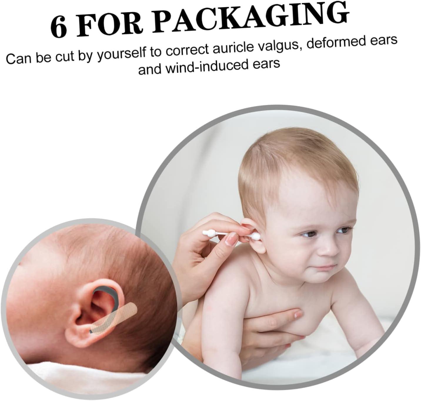 6 Pairs Auricle Corrector Tools - Protruding Ear Corrector with Silica ...