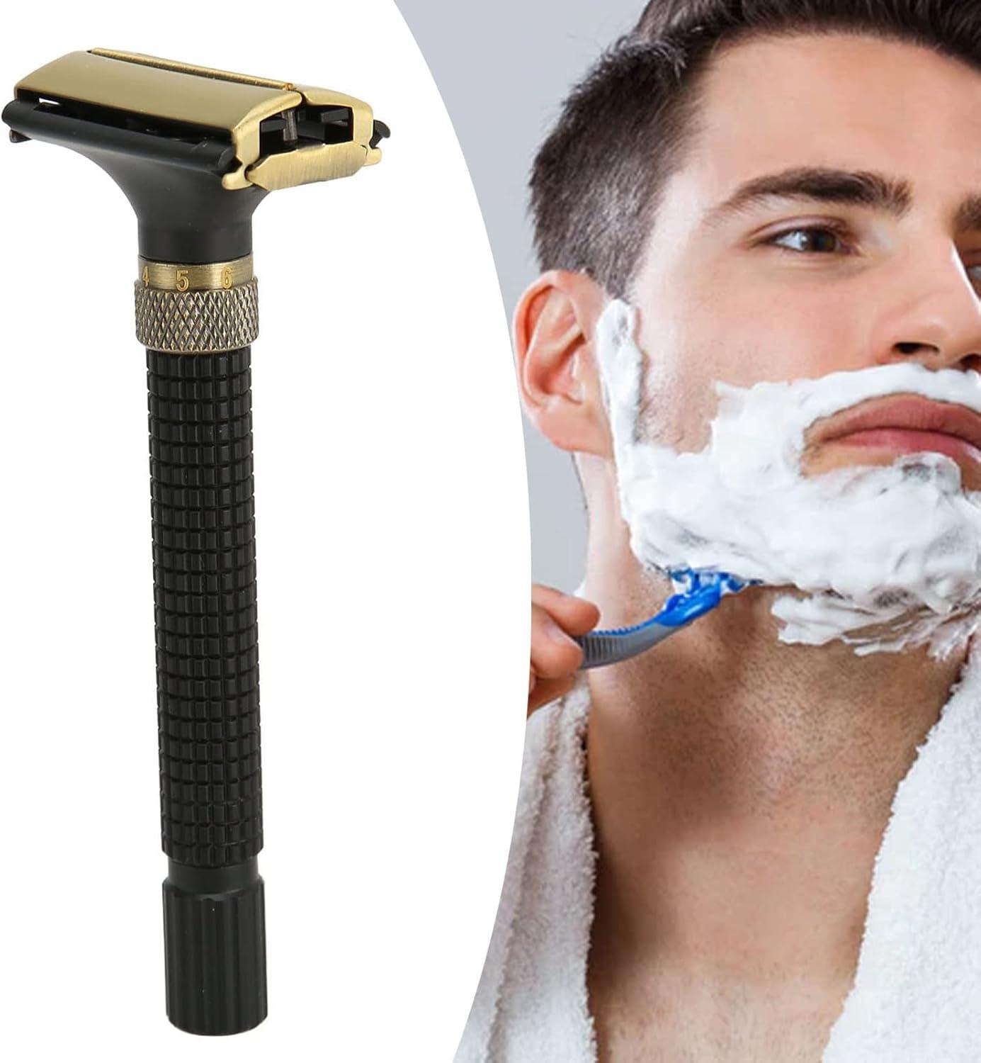Double Edge Safety Trimmer for Men | Easy Blade Change | Durable ...