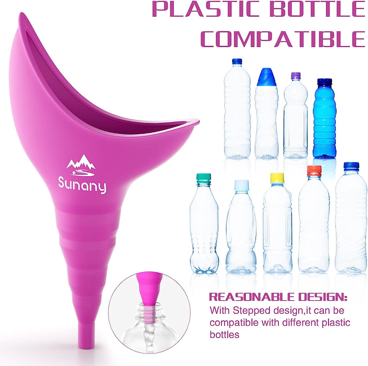 Female Urination Device - Silicone Funnel Urine Cups for Women | Portable & Reusable Pee Funnel ...