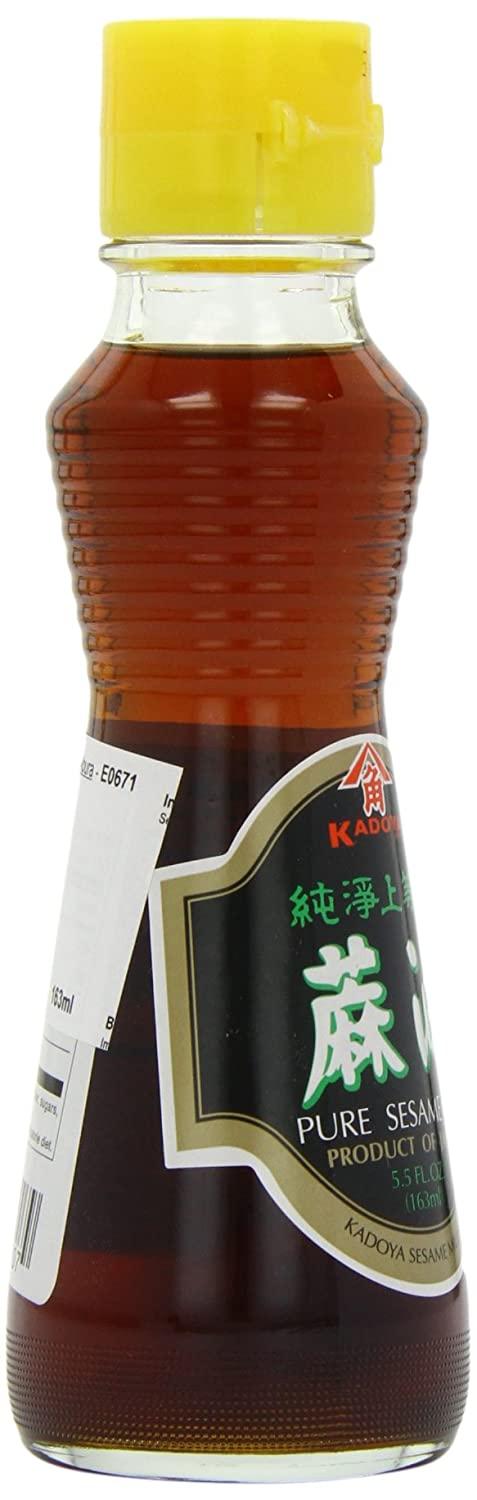Kadoya 100% Pure Sesame Oil 5.5 oz - 5.5 Fl Oz - Pack of 1 | Buy Now ...