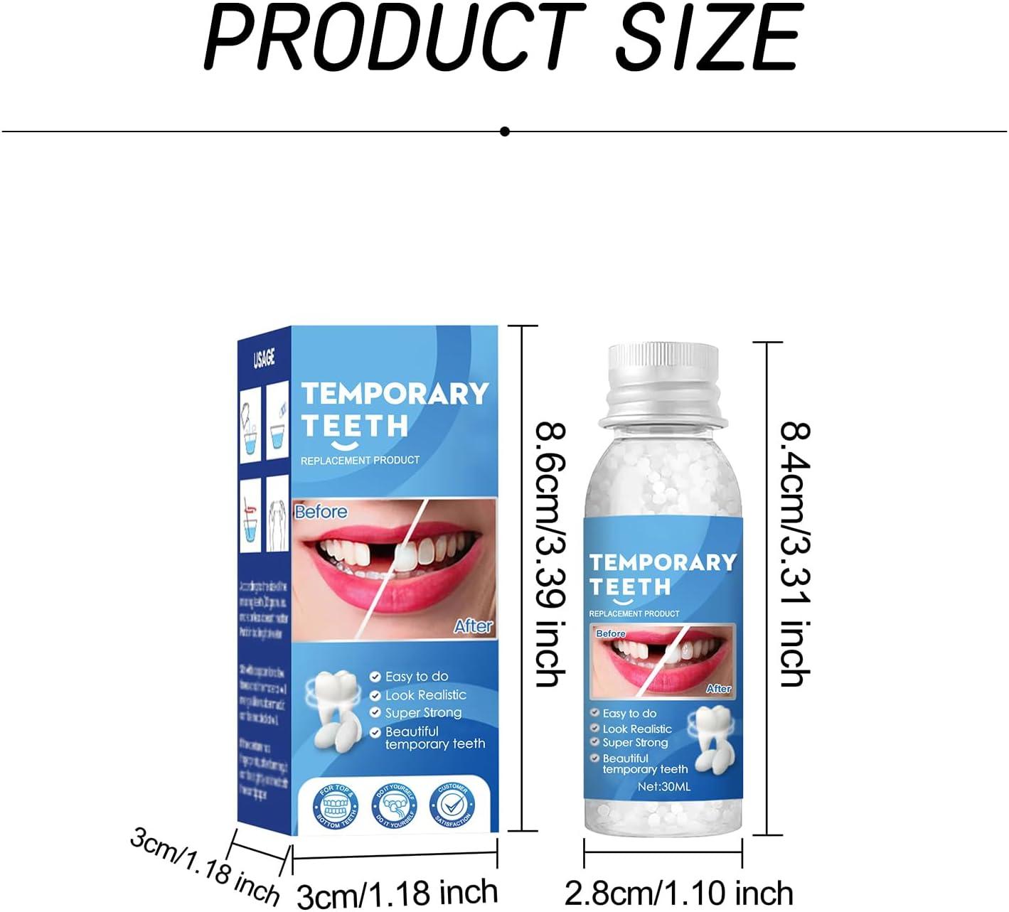 Temporary Tooth Repair & Moldable Dentures | Thermal Adhesive Beads for ...