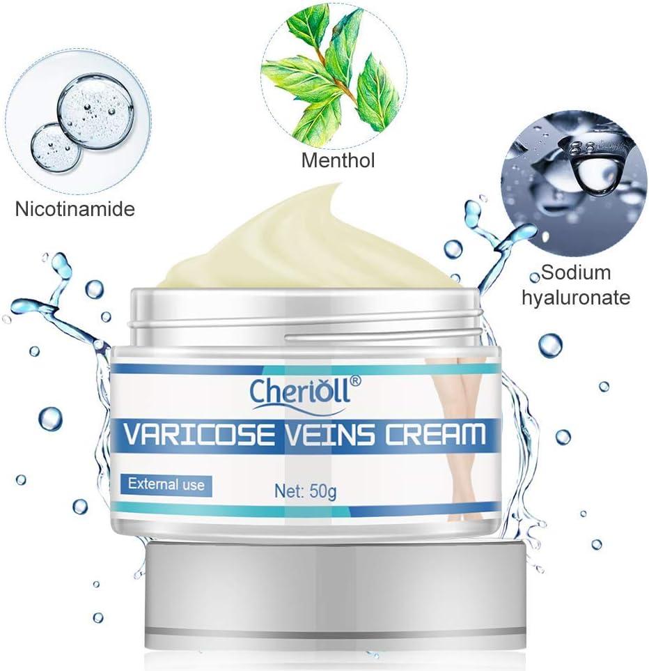 Varicose & Spider Veins Cream for Legs - Improve Blood Circulation ...