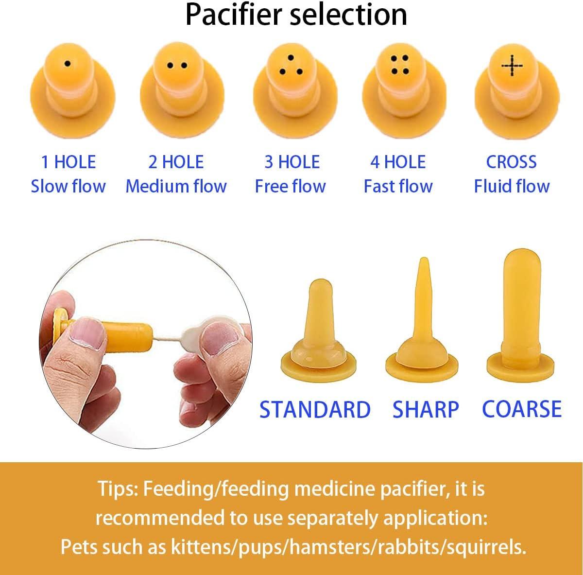 Puppy Syringe Feeder Puppy Nursing Bottle Pet Syringe Feeding Kit ...