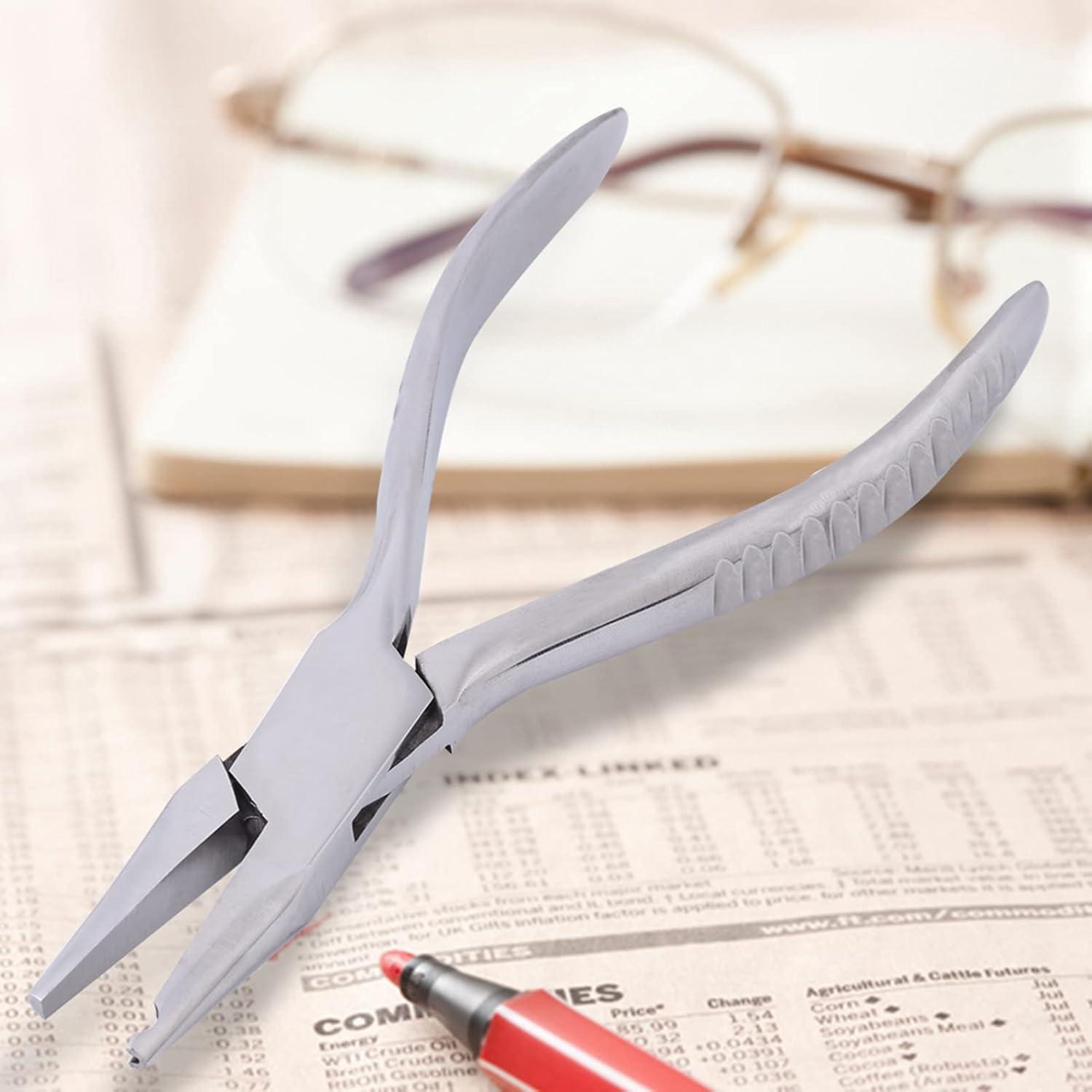 Eyeglass Temple Frame Pliers - 6.1 Inch Adjustable Repair Tool for ...