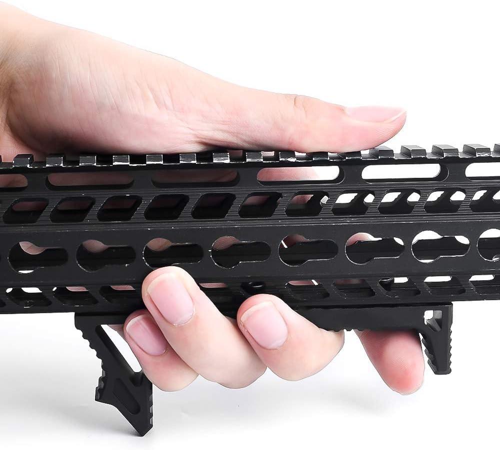 SBGJMY Tactical M-LOK Keymod Aluminum Bending Angle Hand Handle ...