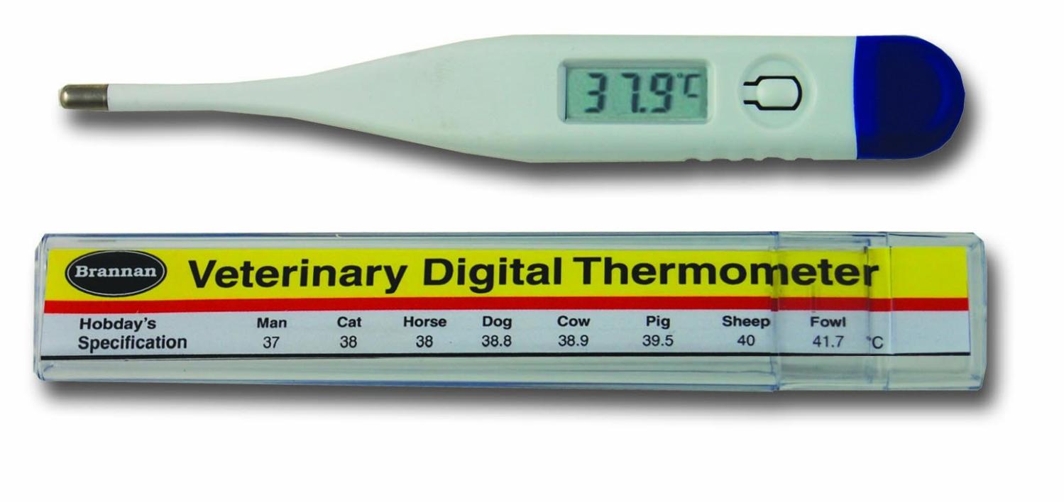 T & S Digital Veterinary Thermometer (with Hobday's spec chart)
