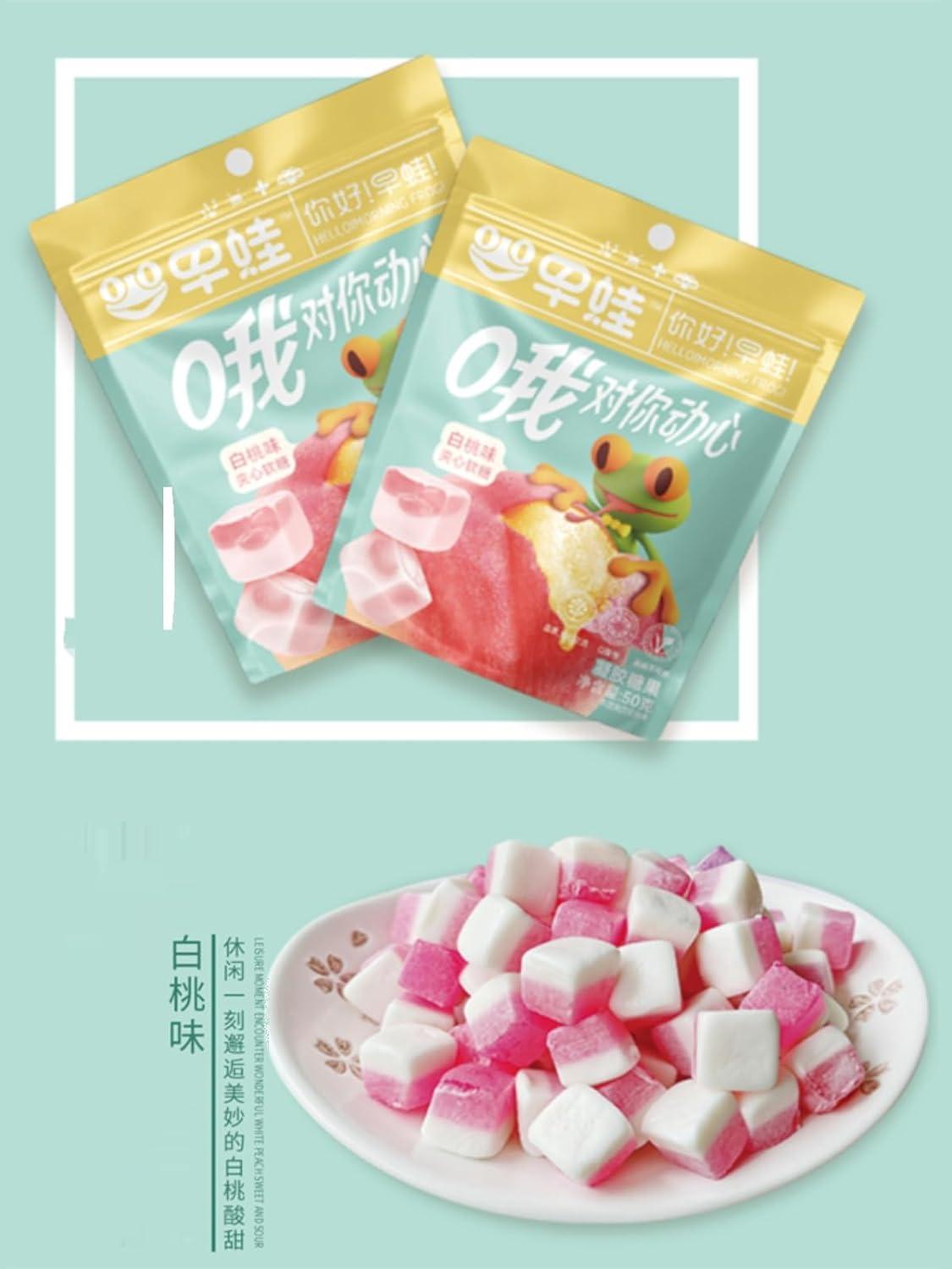 Traditional Chinese handmade fruit juice candies glucose marshmallows ...
