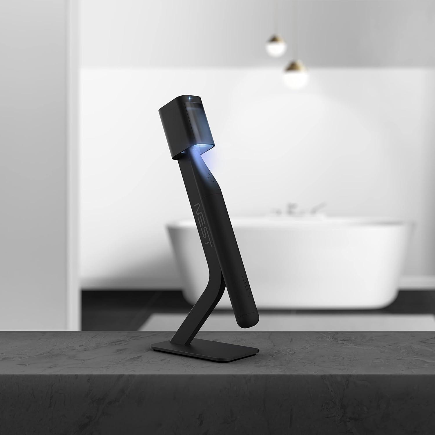 NEST Electric Sonic Toothbrush Black | Self-Dispensing & Self-Cleaning ...