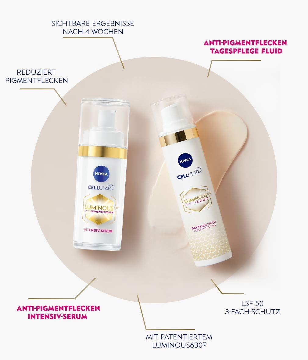 Nivea Cellular Luminous 630 Daily Care Fluid & Intensive Serum Set ...