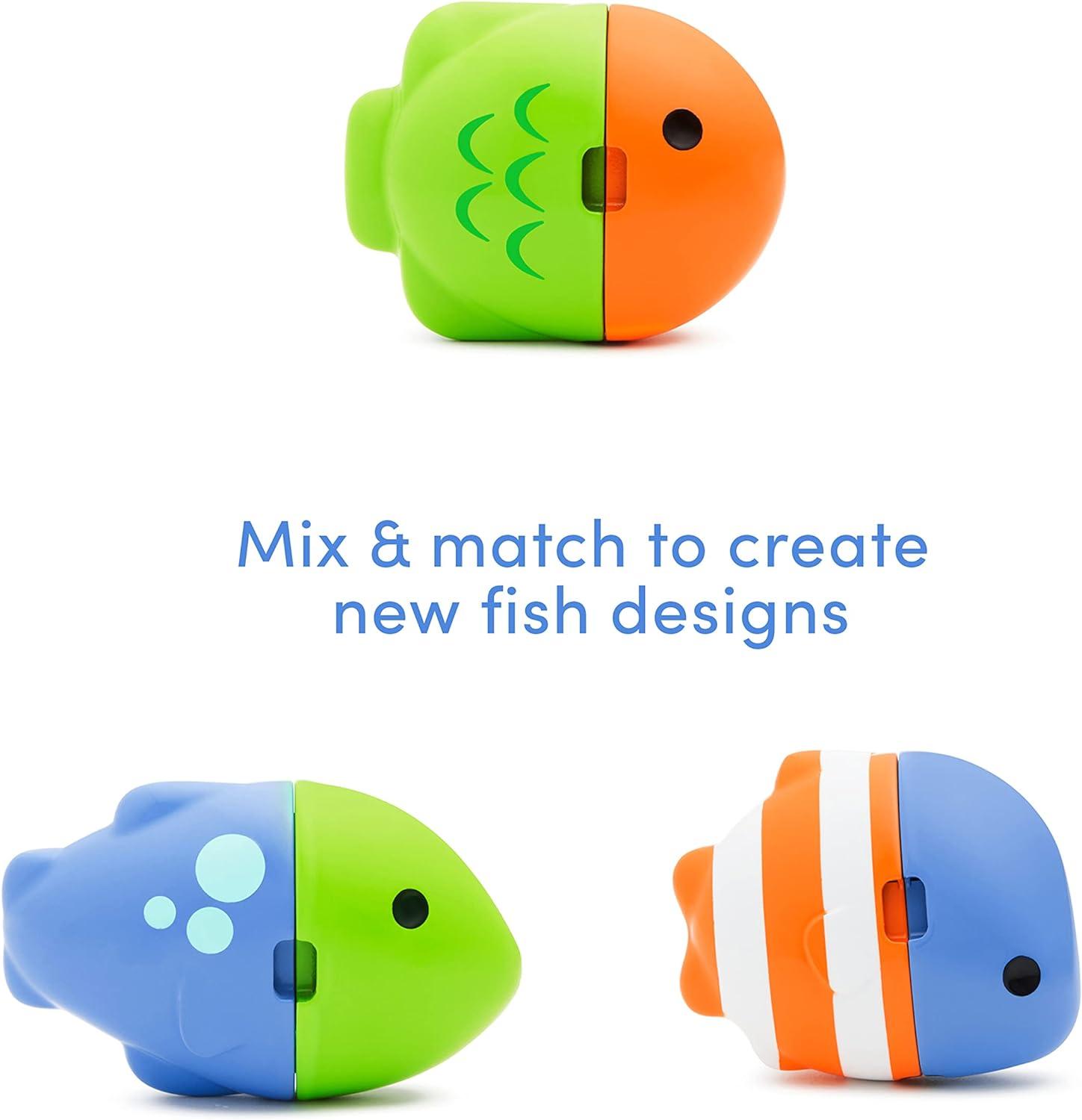 Munchkin Colour Mix Fish: Fun Colour Changing Bath Toy | Buy Now with ...
