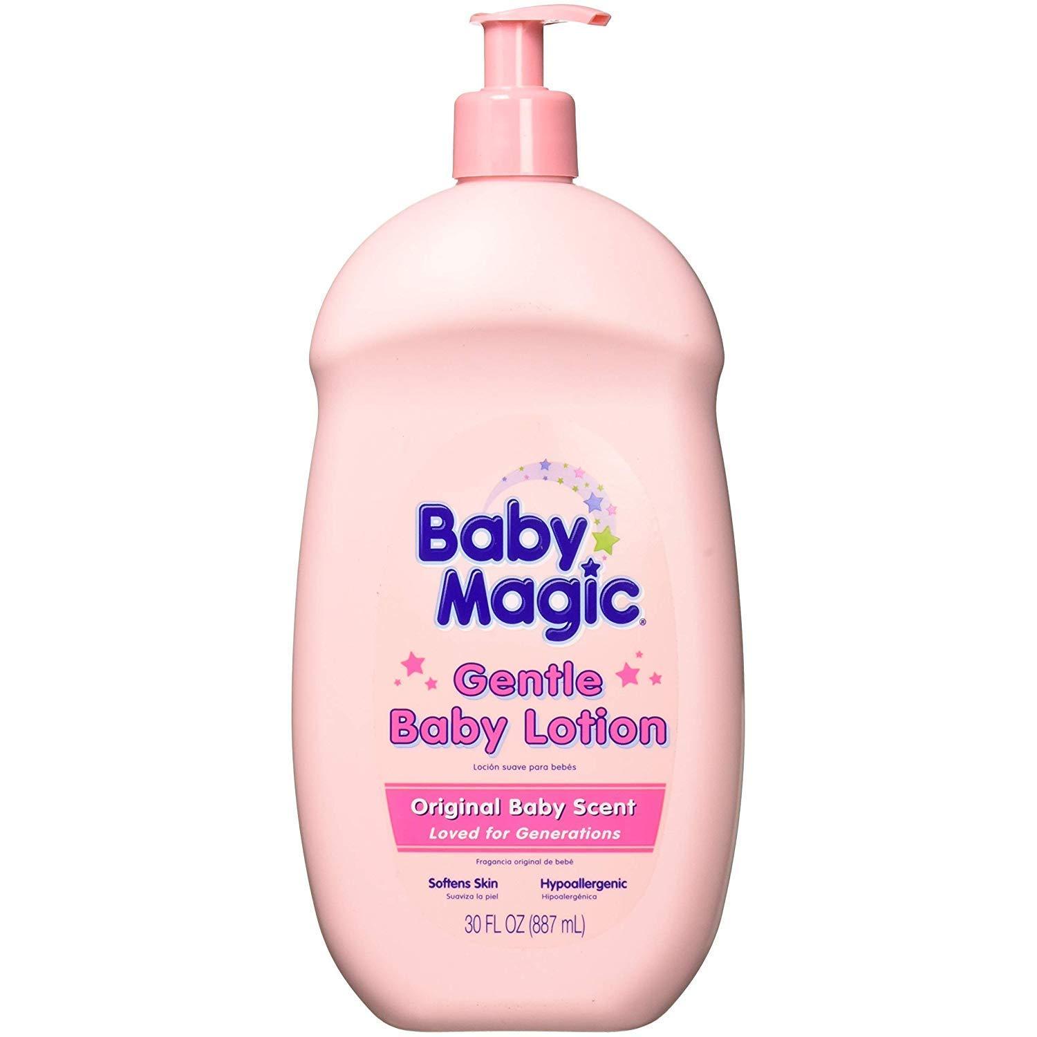 Baby Magic Gentle Baby Lotion Original Baby Scent 30 fl oz - 2 Pack ...
