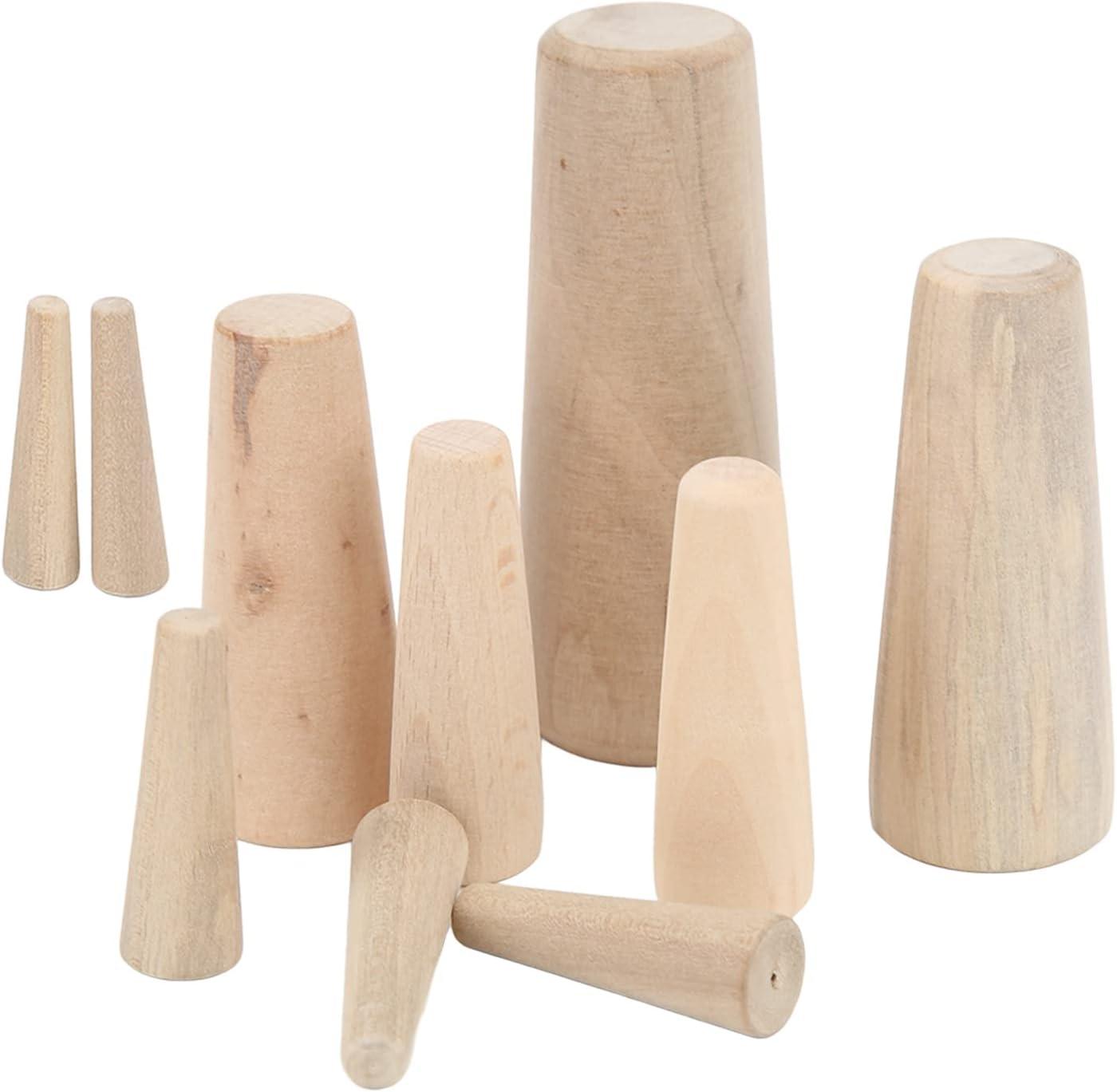 10pcs Soft Wood Tapered Log Plugs for Boat & Yacht - Marine Drain Plug ...