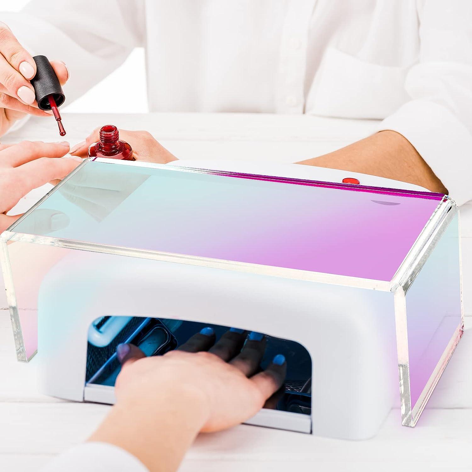 Acrylic Nail Arm Rest Cushion - Aurora Transparency | Thickened Hand ...