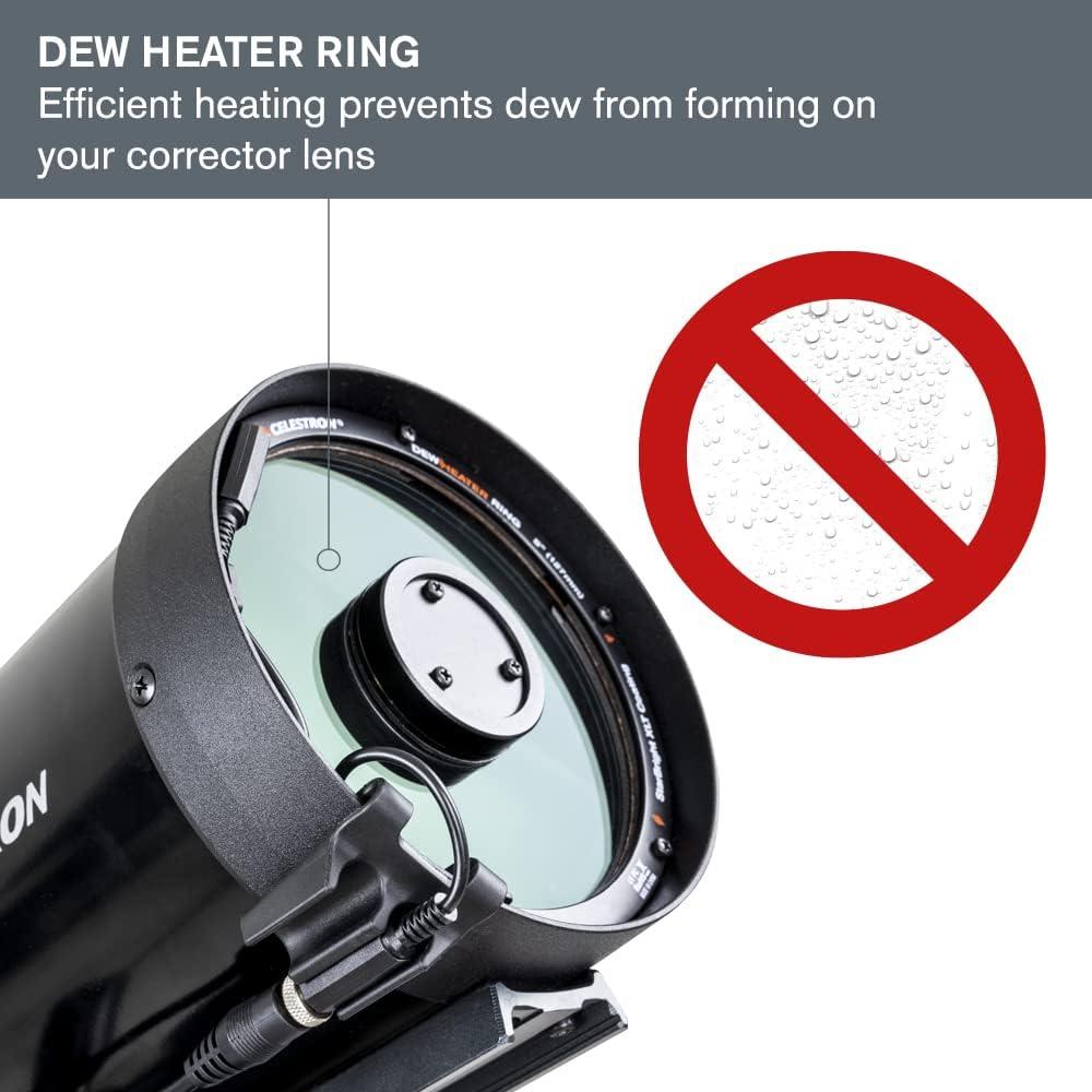 Celestron Aluminum Dew Heater Ring - Compatible with 5 Schmidt ...