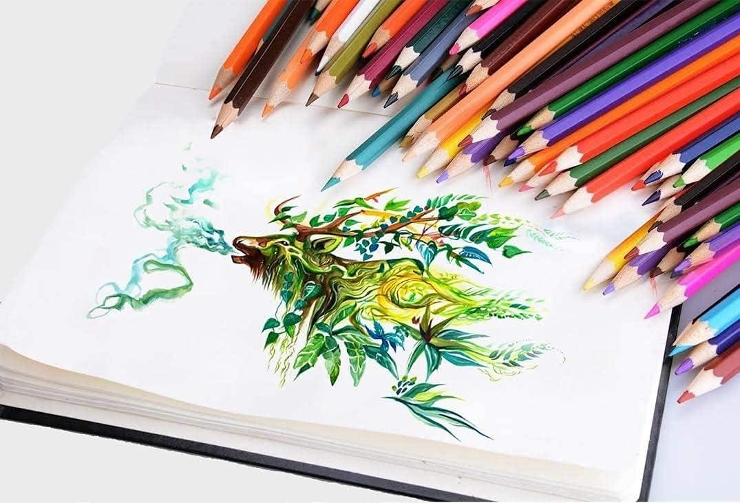 Art Magic Watercolor Pencils Set - 48 Professional Colored Pencils for ...
